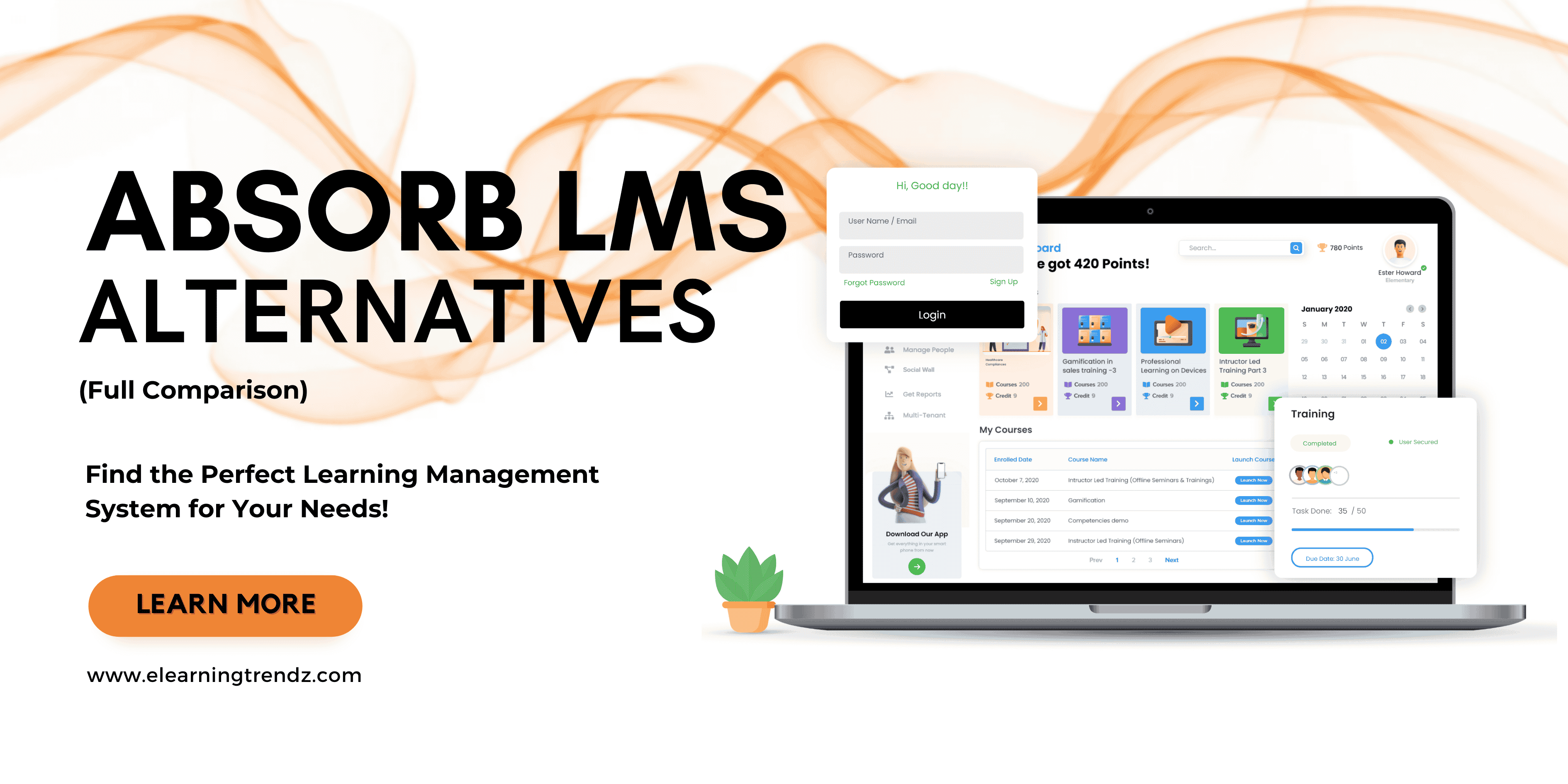 Top 10 Absorb LMS Alternatives and Competitors in 2025